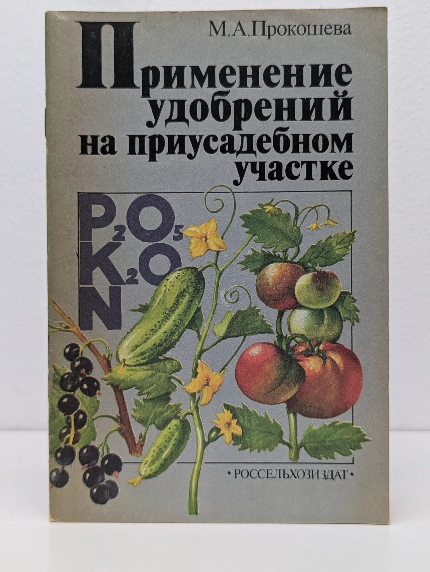Применение удобрений на приусадебном участке Прокошева Мария Александровна 1986