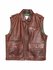 Куртка FOUND Pocket leather jacket, размер 50