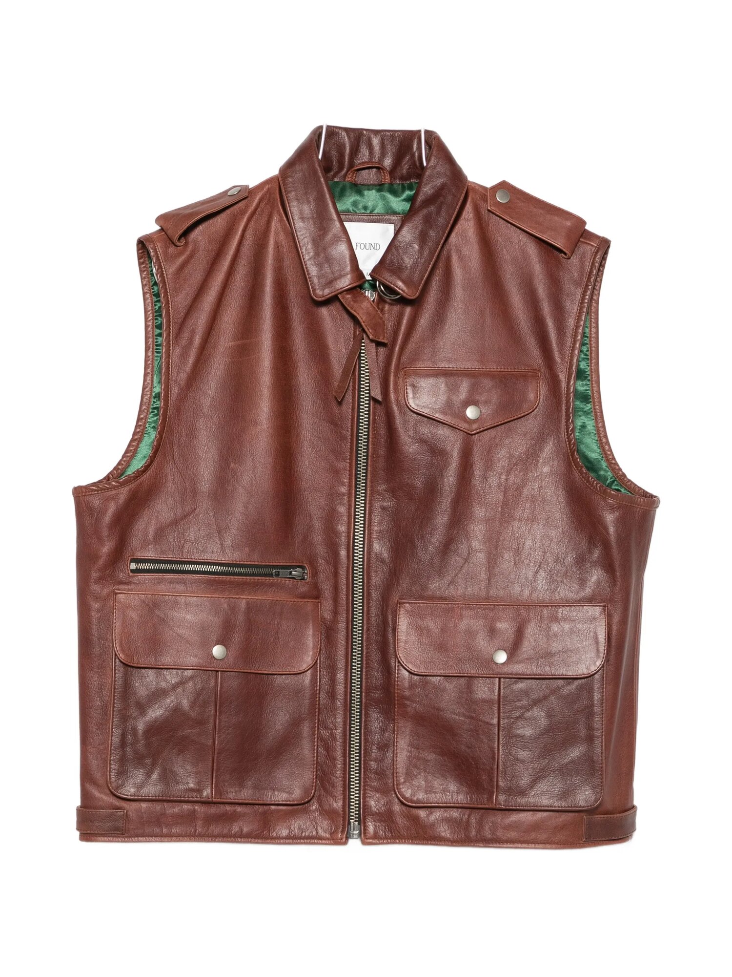 Куртка Pocket leather jacket