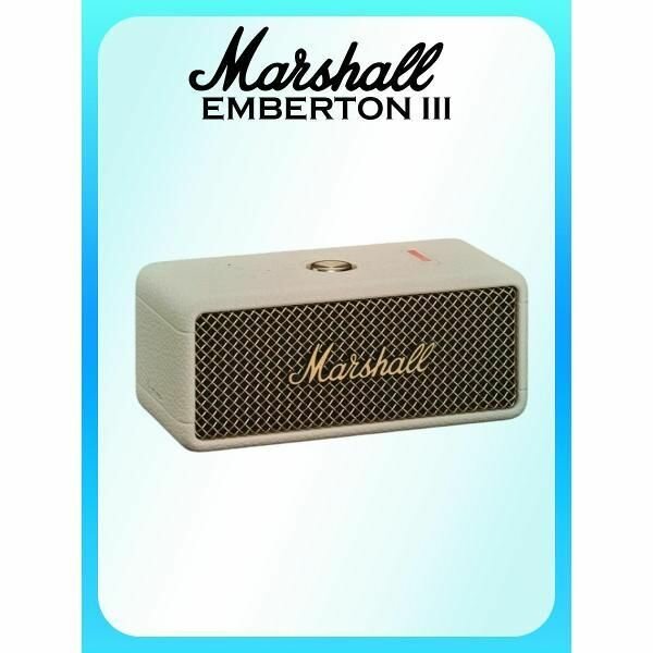 Портативная беспроводная колонка Marshall Emberton III бежевый