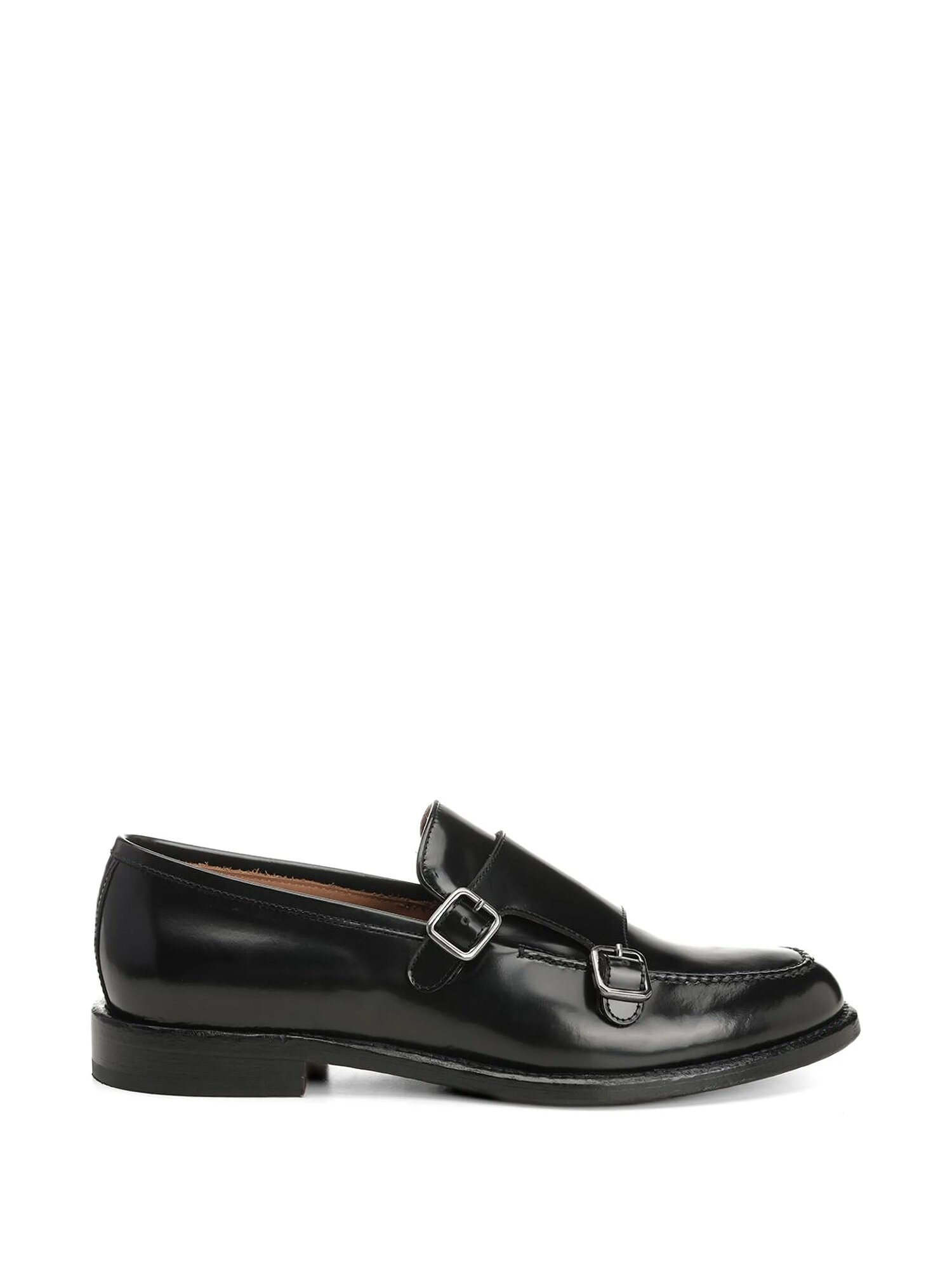 Туфли Double-strap leather monk shoes 