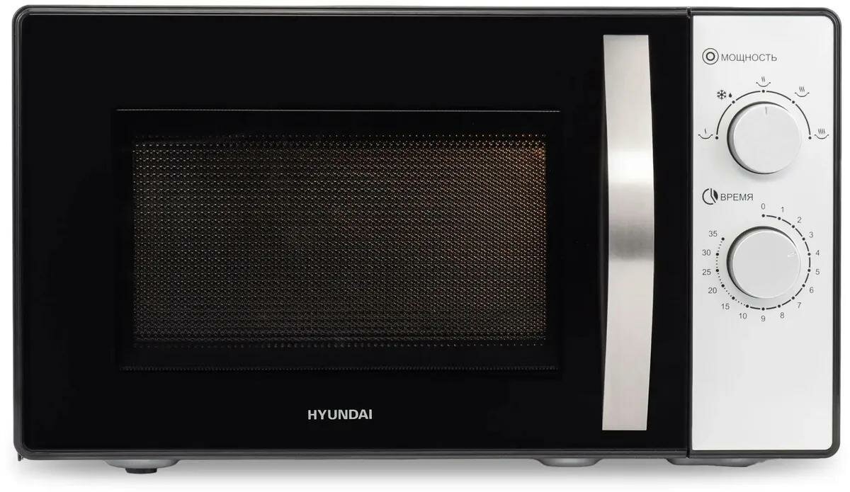 Микроволновая Печь Hyundai HYM-M2025 25л. 900Вт черный/серебристый