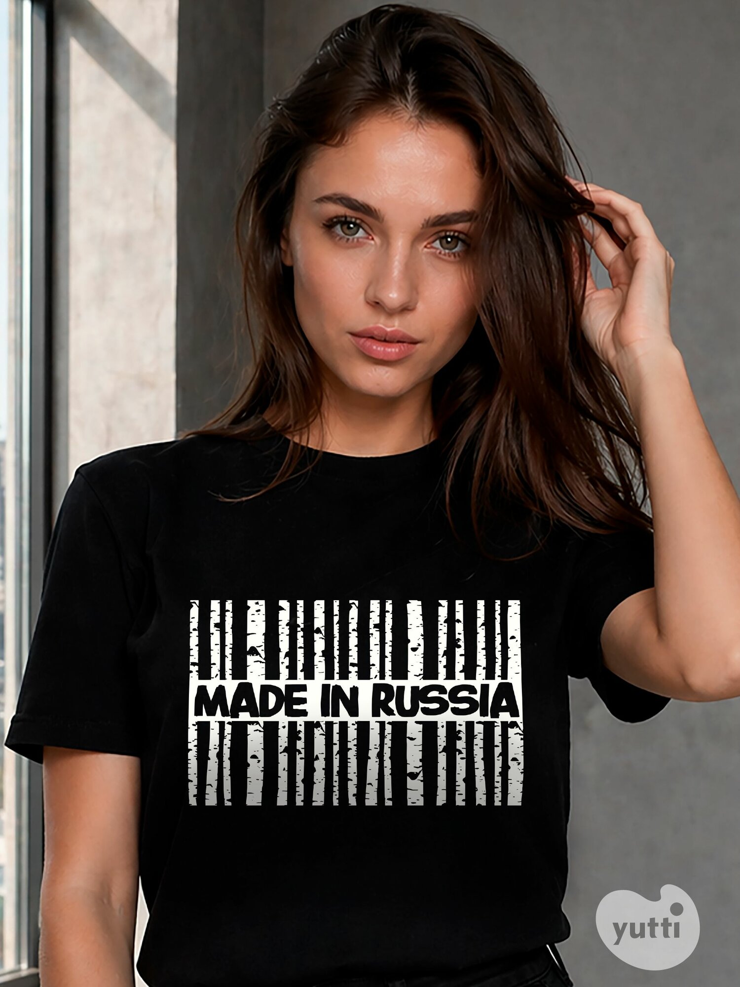 Термонаклейка на одежду Made in Russia