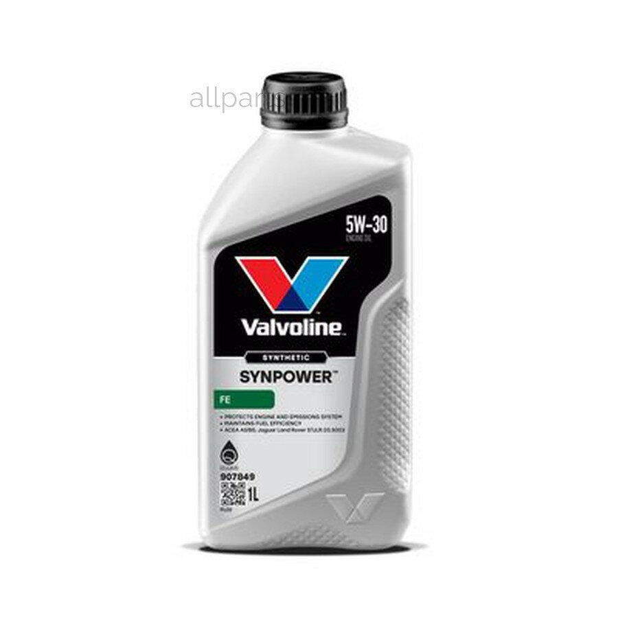 VALVOLINE 907849 Масло моторное VALVOLINE SYNPOWER FE 5W30 NSW 1 л 907849