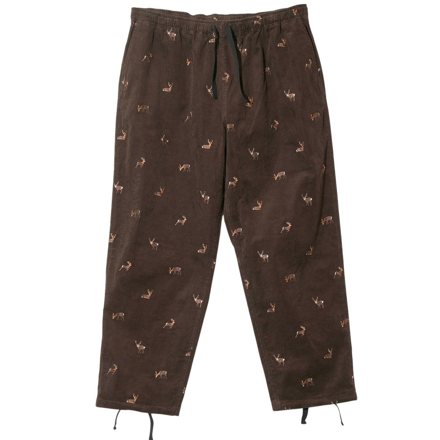 Брюки Брюки South2 West8 String Slack Pant - Emb. Corduroy