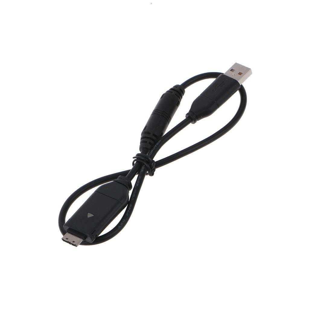 Кабель USB для зарядки и передачи данных для цифровых фотоаппаратов, Черный