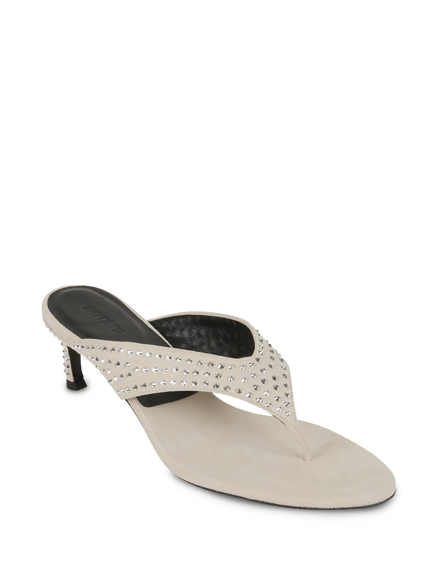 Босоножки ROTATE Stud-embellished leather sandals, размер 41, разноцветный — фото 1
