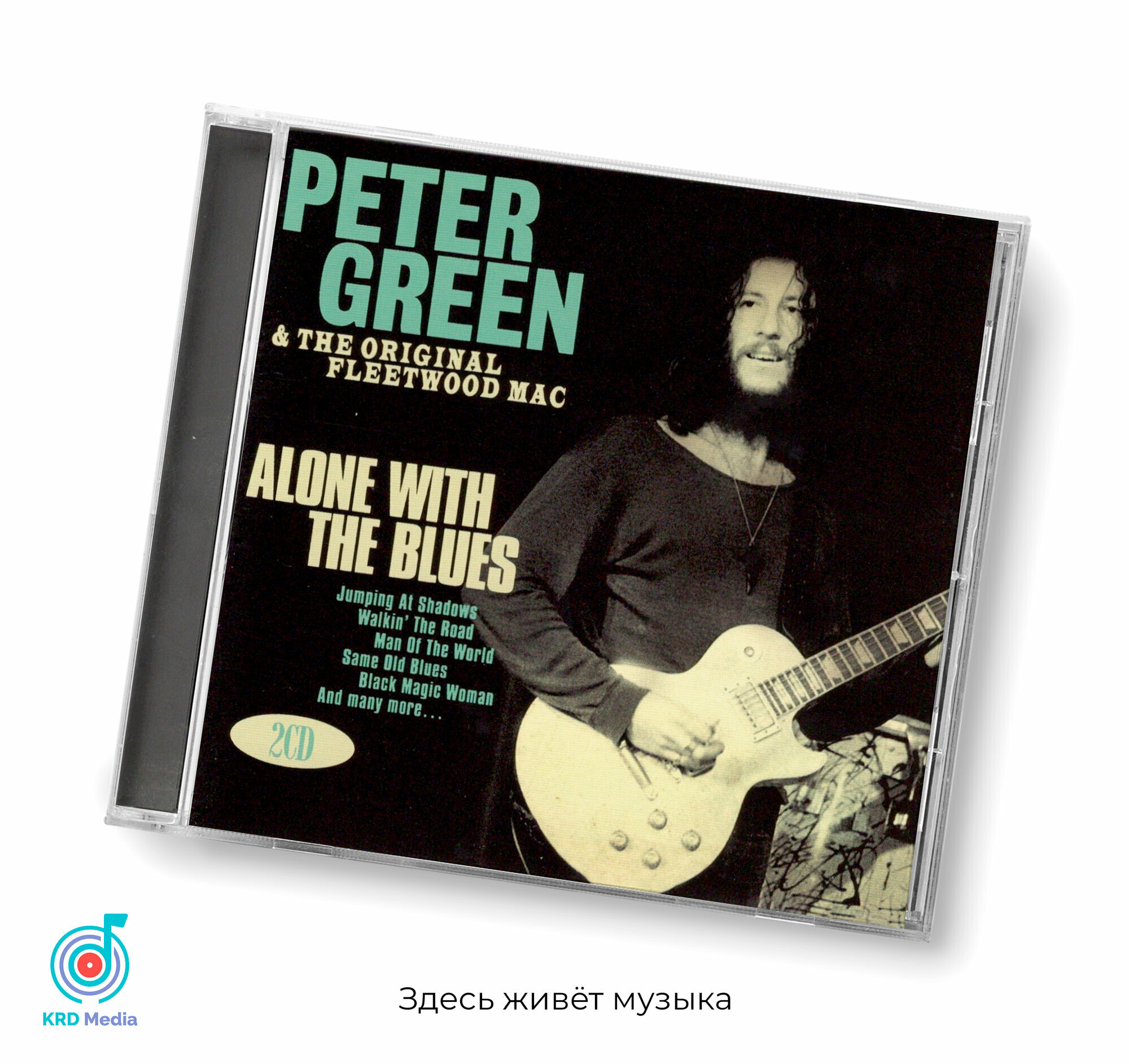 Peter Green & The Original Fleetwood Mac - Alone With The Blues, 2CD, 2015, 8-page, CD-Аудио