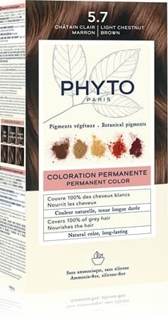 Краска для волос Phyto Color, оттенок 5.7 light chestnut brown