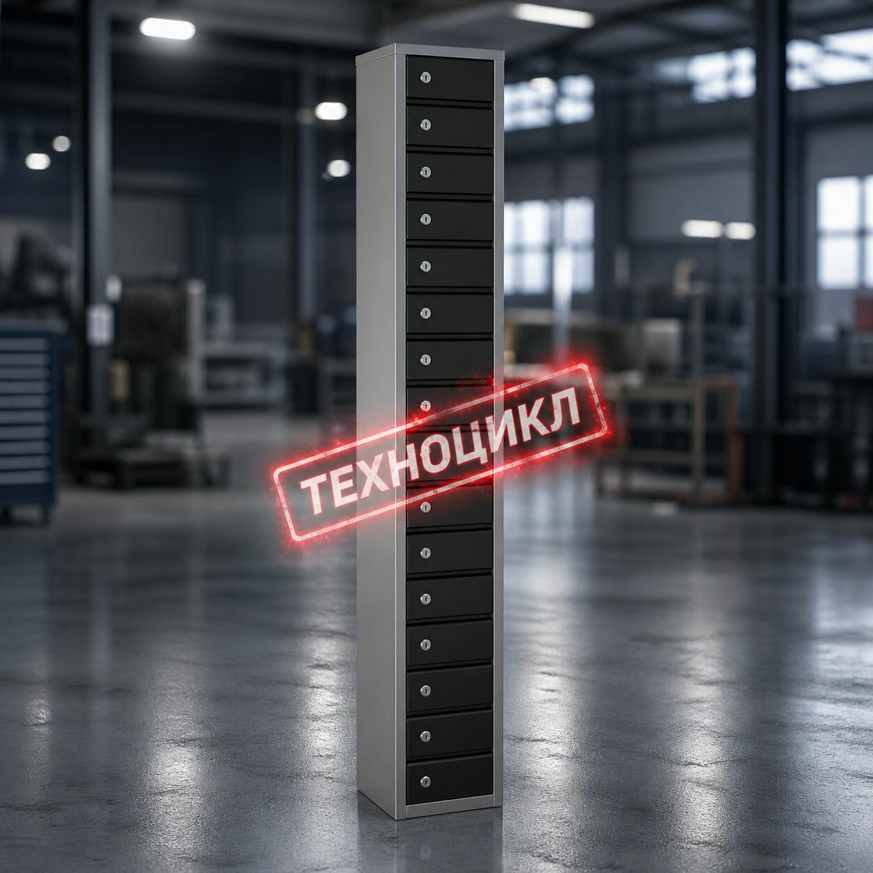 Шкаф для телефонов ШТ-117, 1700х220х200 мм техноцикл