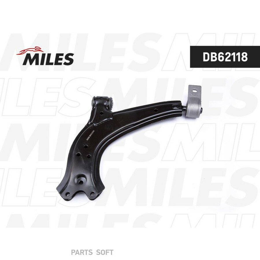 MILES DB62118 Рычаг PEUGEOT 306/PARTNER/CITROEN BERLINGO пер. подв. нижн. лев.(18mm) ()