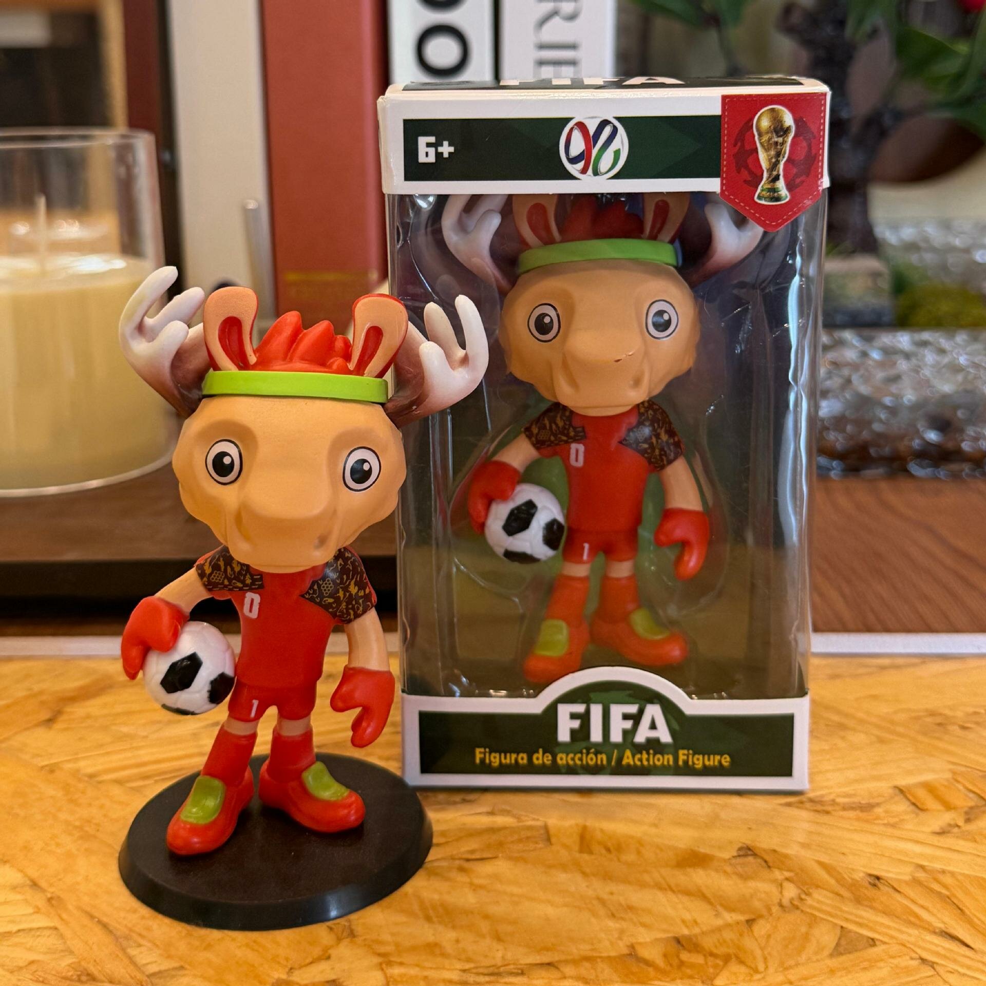 Талисманы Кубка мира FIFA 2026, фигурки Кубка мира, футбольные сувениры для коллекции