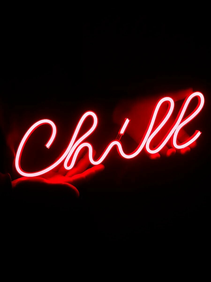 "Chill" неоновая лампа, светильник