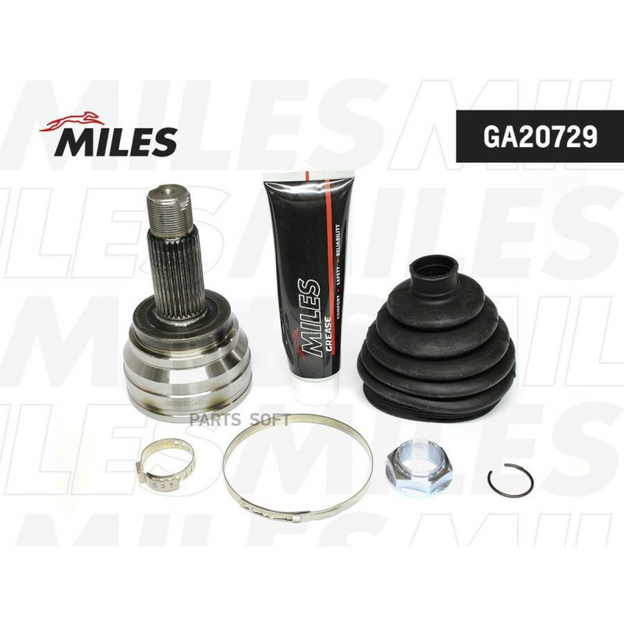 ШРУС наружный передний BMW X5 E70 (2007)/ X6 E71 (2008) 33x65x30 (GSP 805006) GA20729 MILES GA20729