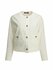 Пальто Max Mara Button-up patch-pocket coat, размер 36, white