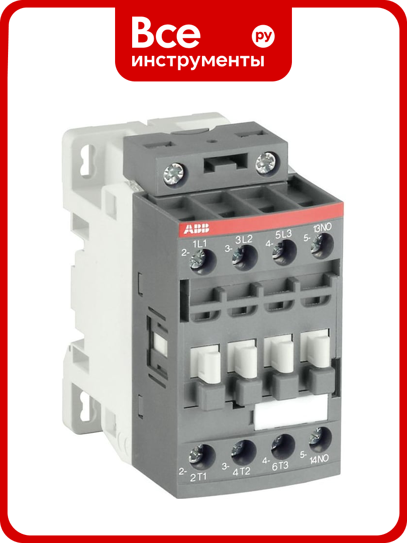 Контактор AF12-30-10-13 12А 100-250BAC/DC ABB 1SBL157001R1310 надежной конструкции