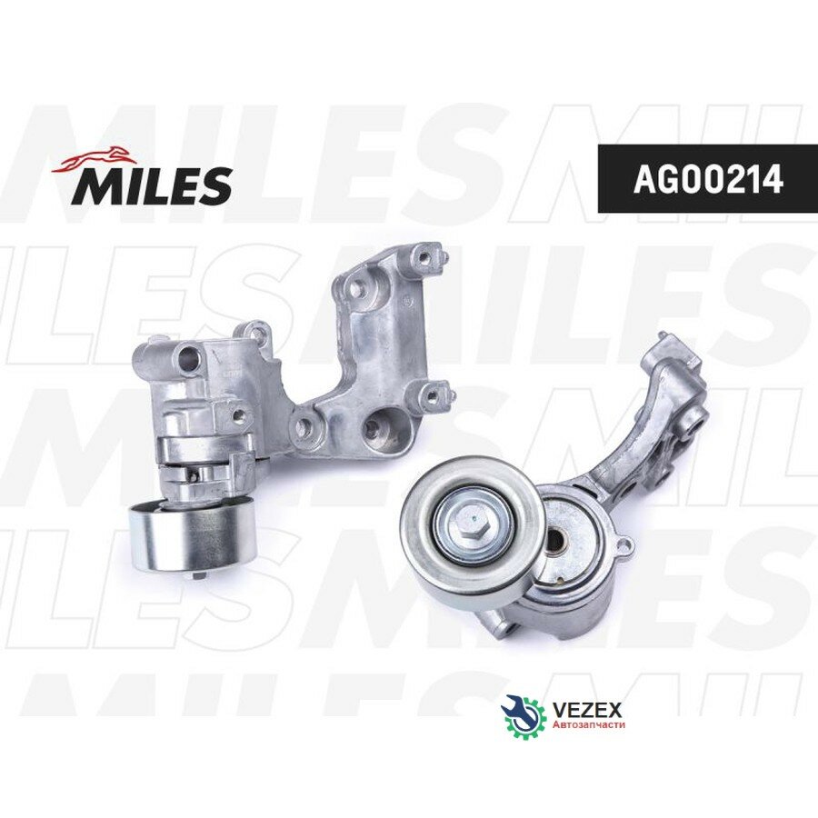 MILES AG00214 Натяжной ролик, поликлиновой ремень
