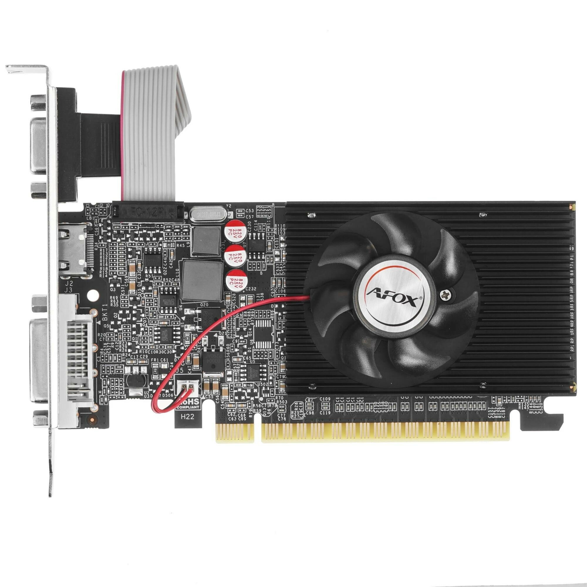 Afox Видеокарта AF210-512D3L3-V2 GT210 0.5ГБ DDR 3