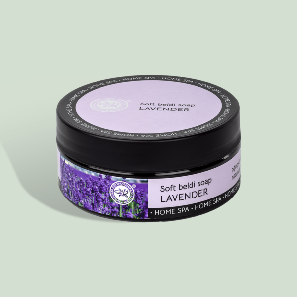 Мягкое мыло бельди Лаванда HOME SPA, 180 гр (эфирное масло лаванды)