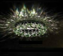 Точечный светильник Gerber золото Light Peridot / Crystal (N1510)