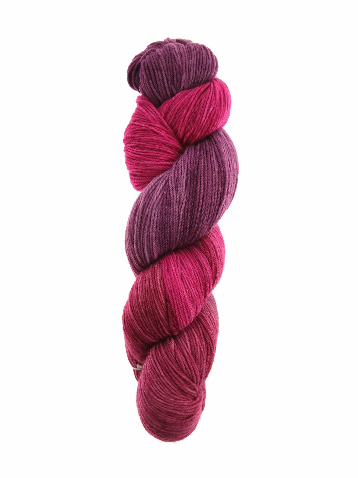 Пряжа KnitPro Terra, 75% шерсть мериноса Superwash, 25% нейлон, 100г/400м, цв. VR2020 розовый/фиолетовый
