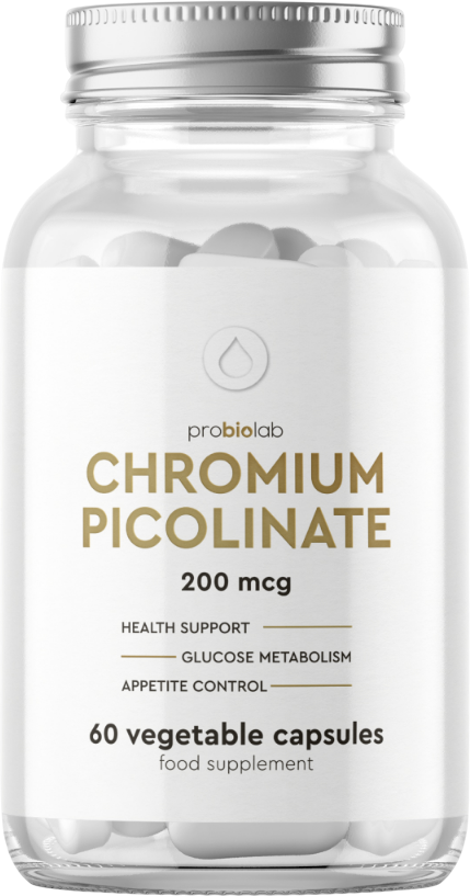Probiolab Хром пиколинат 200 мкг Chromium Picolinate 200 60 Vcaps 0,75g