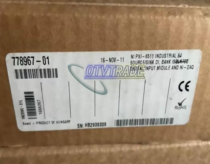 Модуль NATIONAL INSTRUMENTS NI PXI-6511 778967-01