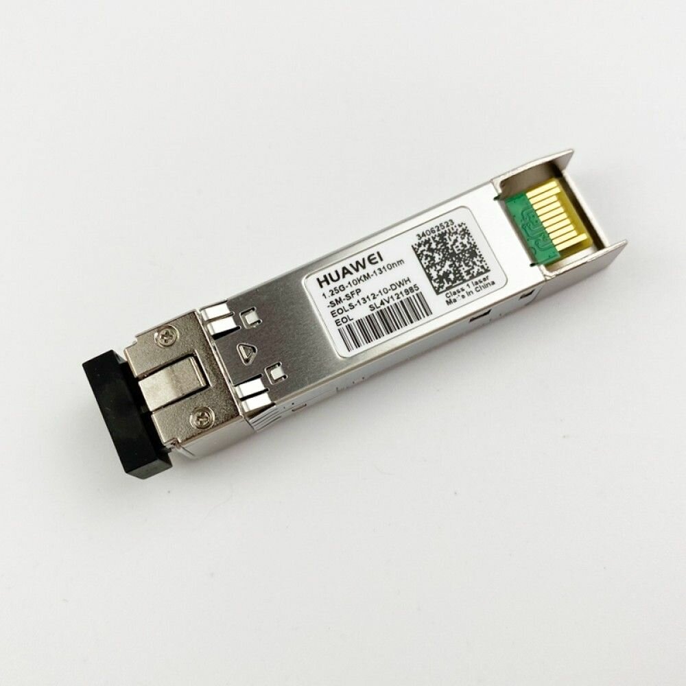 Трансивер Huawe* Low Speed eSFP 1310nm 1.25Gb/s 9dBm 3dBm 20dBm LC 10km (34062523)