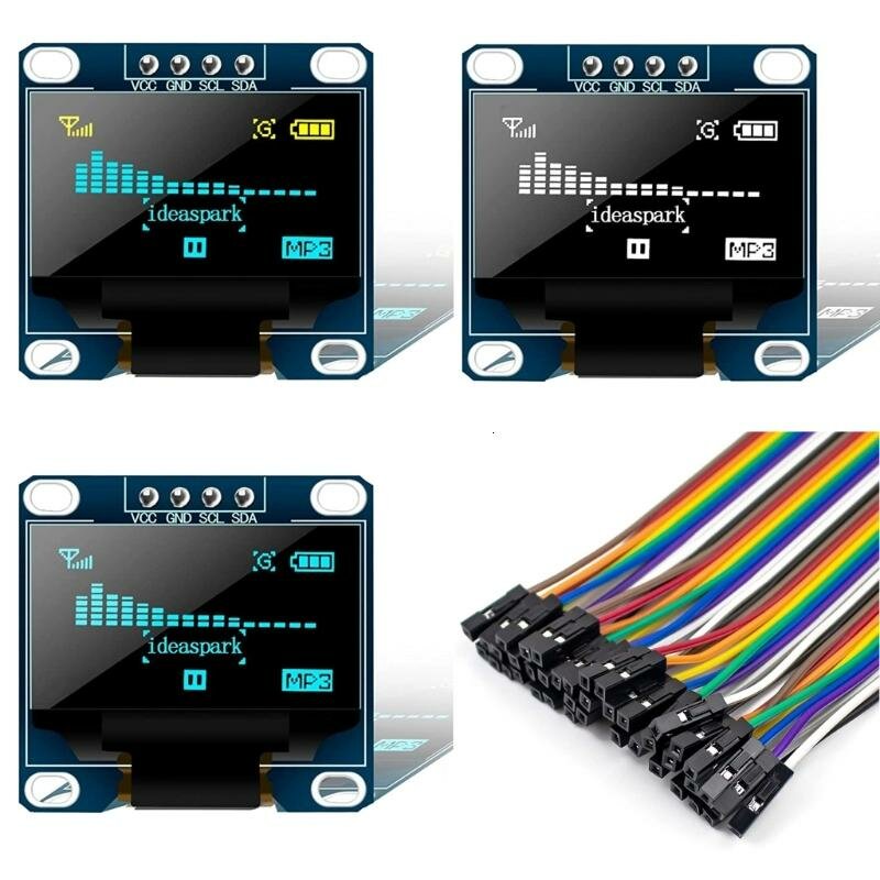 OLED-дисплей 0,96 дюйма, 128×64, I²C