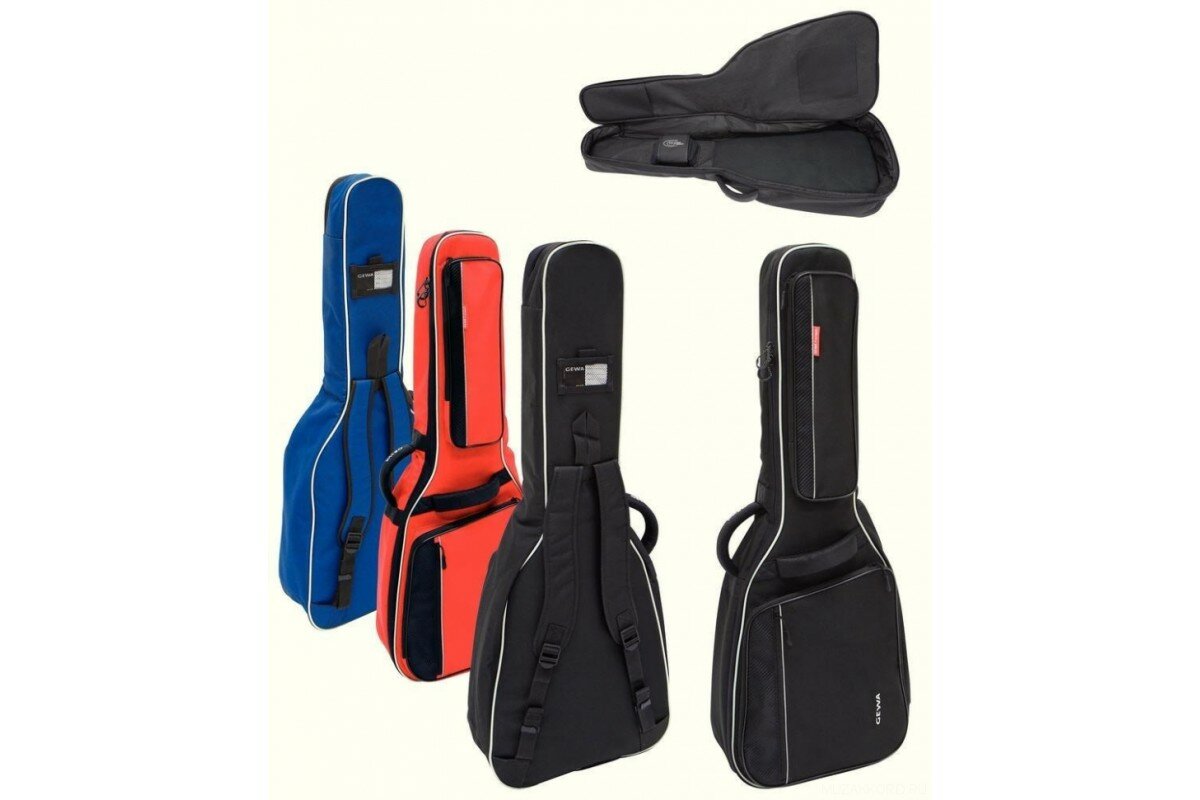 GEWA Premium 20 Bass Gig Bag чехол для бас-гитары черный