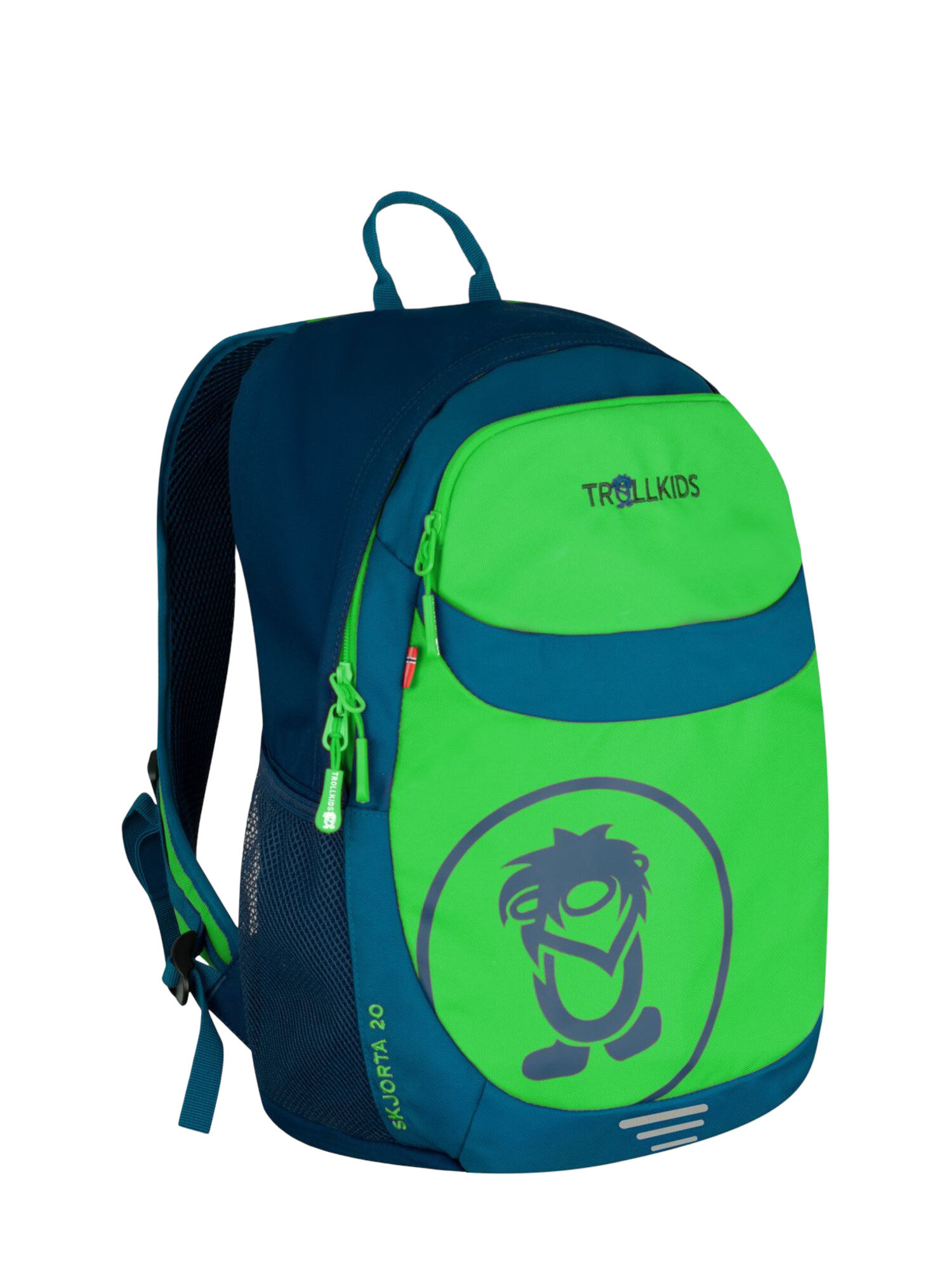 Рюкзак детский Trollkids Skjorta Pack 20 L Fresh Green/Dark Marine/Mystic Blue