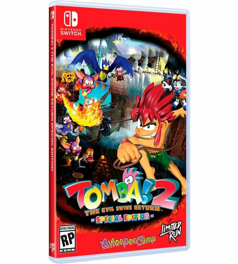 Tomba! 2: The Evil Swine Return Remastered (Limited Run #299) для Nintendo Switch