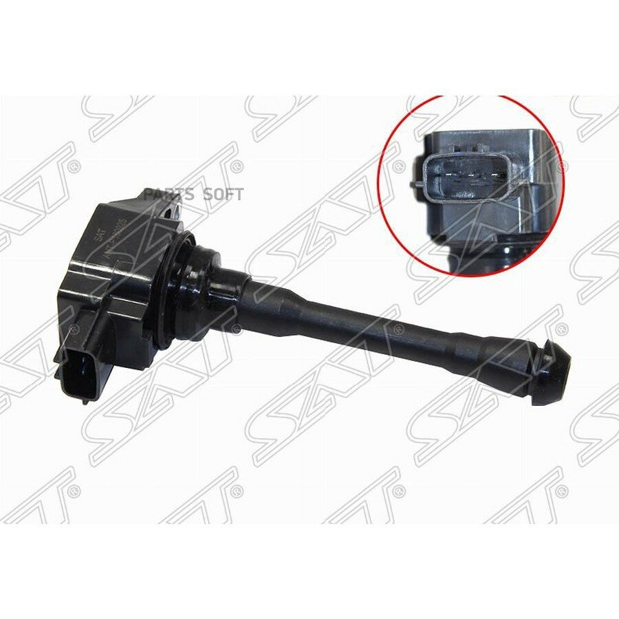 Катушка зажигания Nissan Juke 10-20 / Qashqai 13-22 MR16DDT, MR20, MR20DD от официального дистрибьютора, SAT, артикул ST224481KC0A