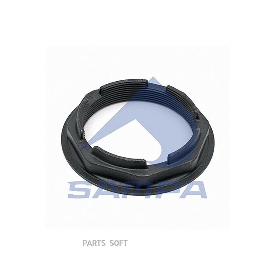 Гайка SCANIA L, P, G, R, S series ступицы передней SAMPA от официального дистрибьютора, SAMPA, артикул 043310
