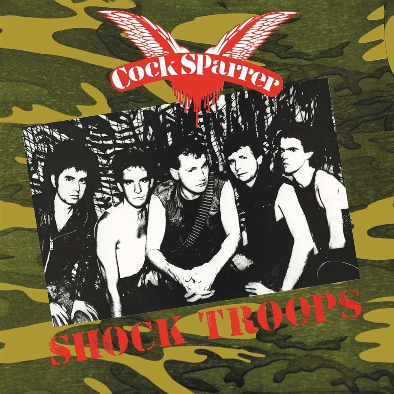 Cock Sparrer. Shock Troops (LP/Repress/Gatefold/Виниловая пластинка)