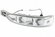 Указатель поворота TYC 388BZL064, для MERCEDES W211/G-GLASS, левый, галогеновый,...