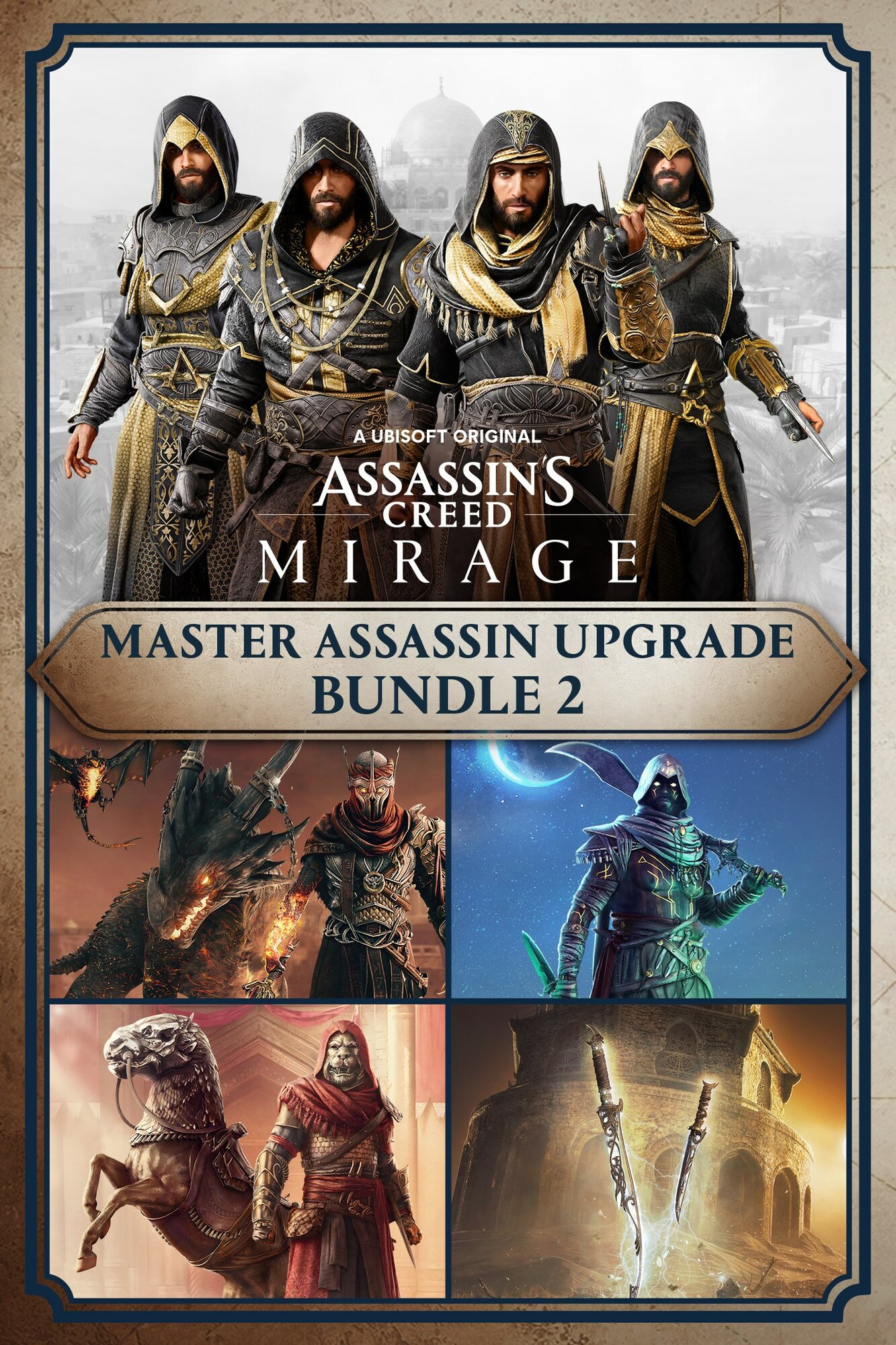 Assassin’s Creed Mirage Master Assassin Upgrade Bundle 2 — дополнение (DLC) для Xbox / Microsoft Store · Xbox One, Xbox Series X|S · цифровой ключ · нужна базовая игра