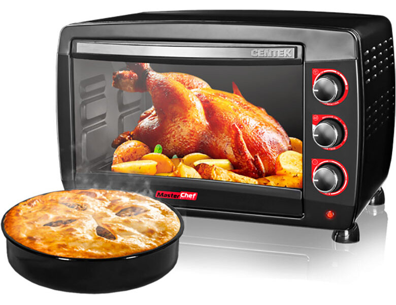 Электропечь Centek CT-1532-46 BLACK (черный)