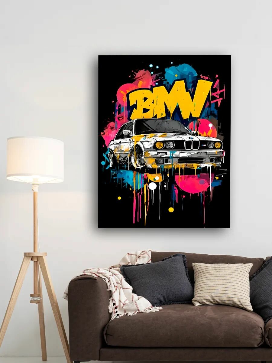 Постеры на стену авто Bmw , плакат 1шт, А2 размер. — фото 1