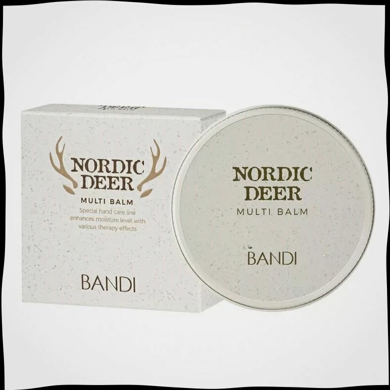 BANDI NORDIC DEER MULTI BALM, Универсальный бальзам для тела Норвежский олень NORDIC DEER MULTI BALM 50 гр