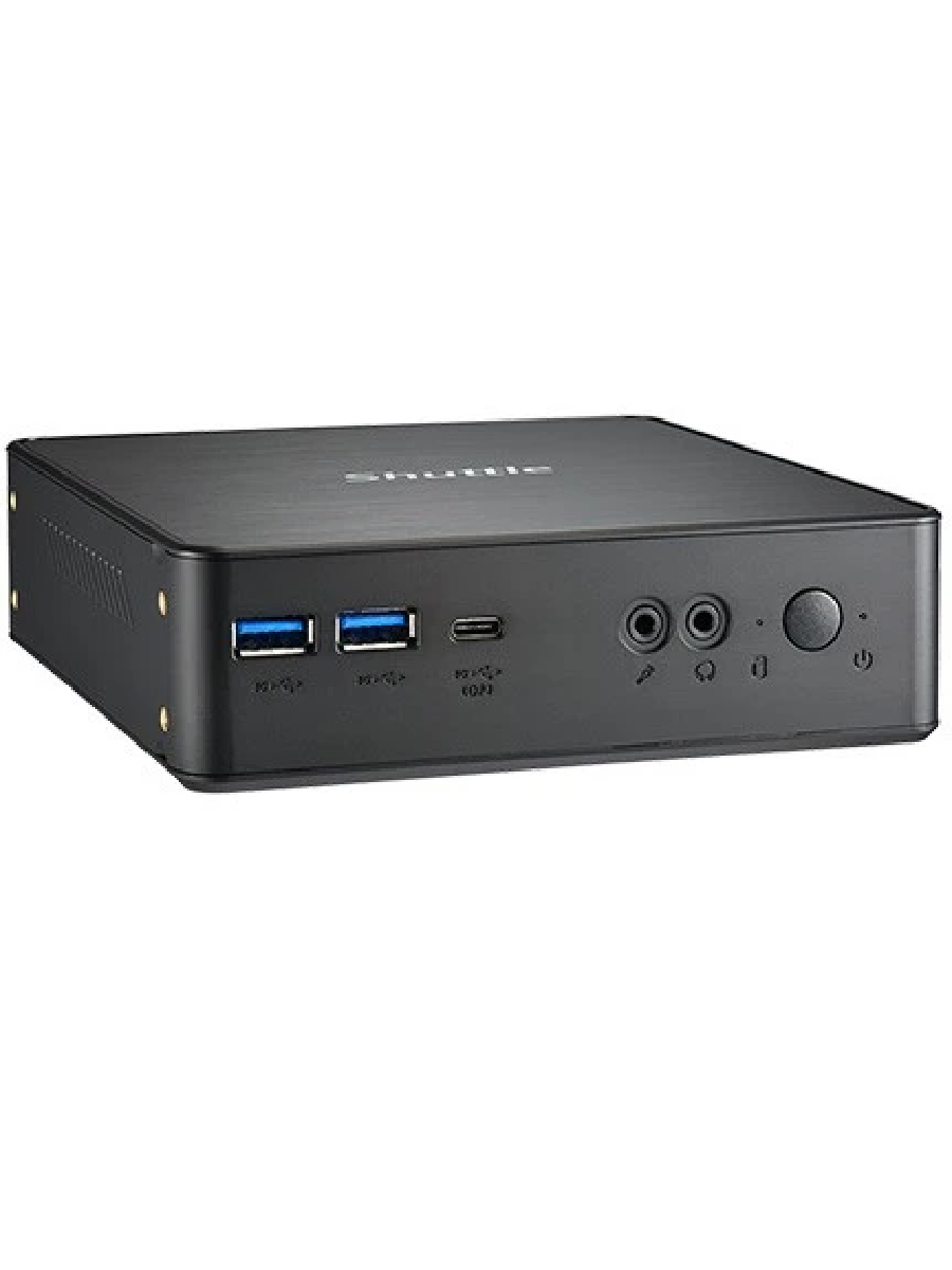 Платформа Shuttle NC40U DDR4, HDMI, DP, USB Type-C, USB 3.2, Gigabit LAN, 2*M.2, CNVi, 2.5” HDD