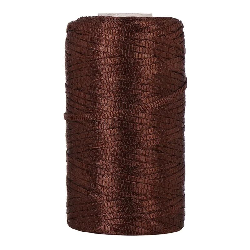 50g Handmade Silk Satin Knitting Yarn for Crochet Multi Color DIY Jewelry Making