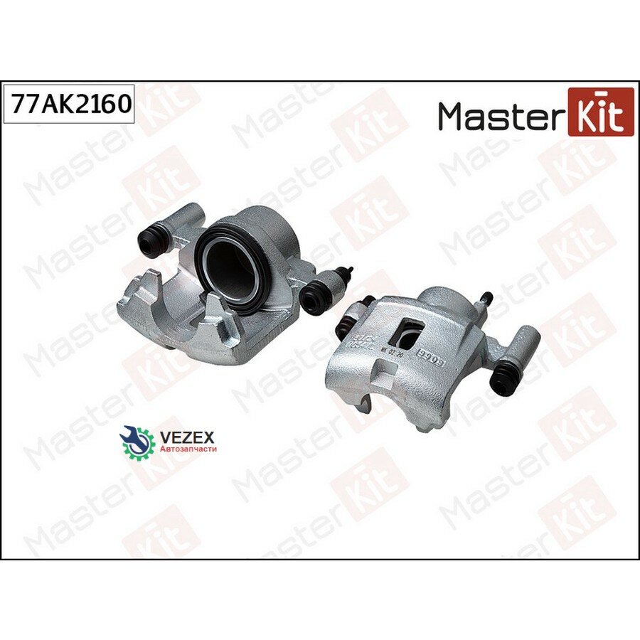 MASTERKIT 77AK2160 Суппорт тормозной передний левый Mazda 323 F VI (BJ) 1998-2004, 626 V (GF) 1997-2002 77AK2160