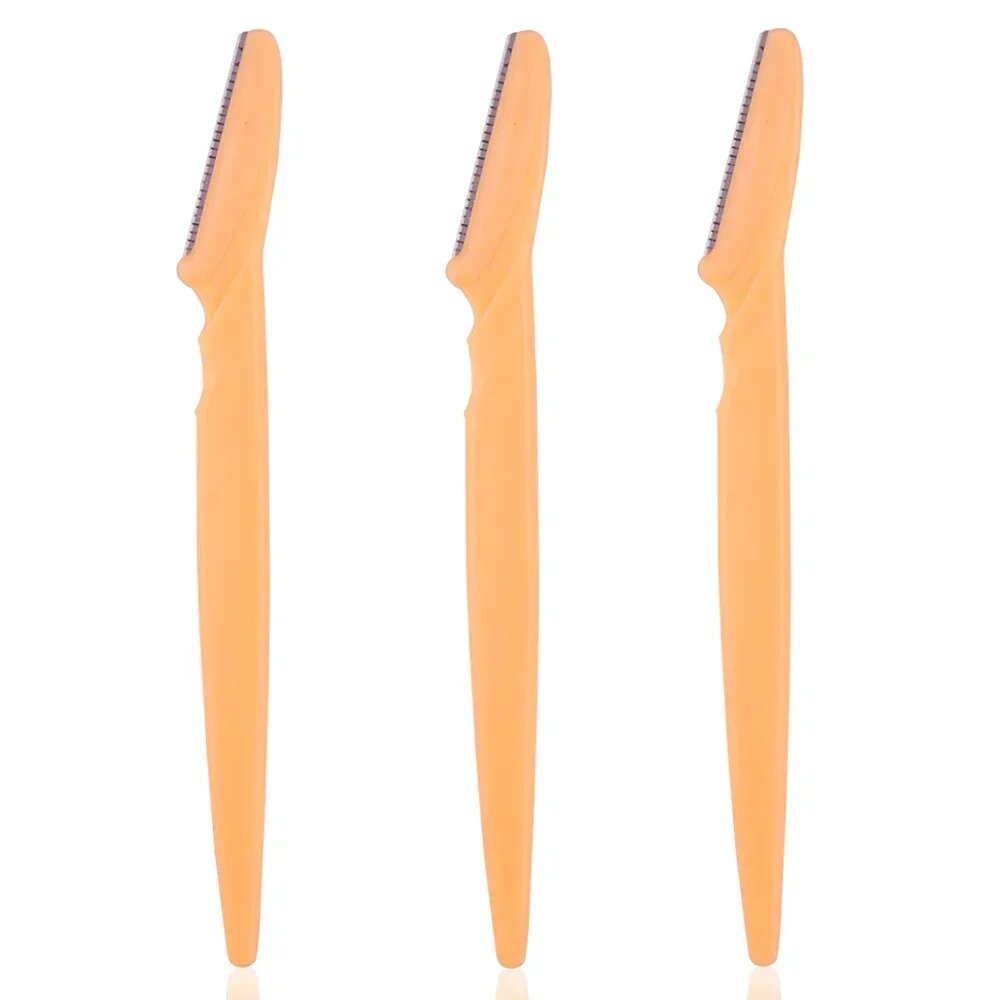 Trimmer для бровей Karsyngirl, 3/4/10 шт, розовый/желтый/синий/черный 3Pcs Yellow