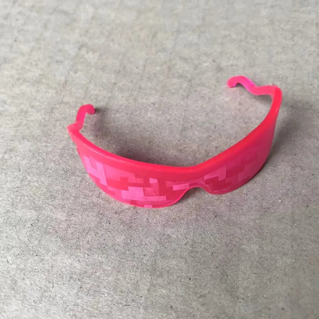 Оригинальные кукольные коньки из пластика Розовый, red