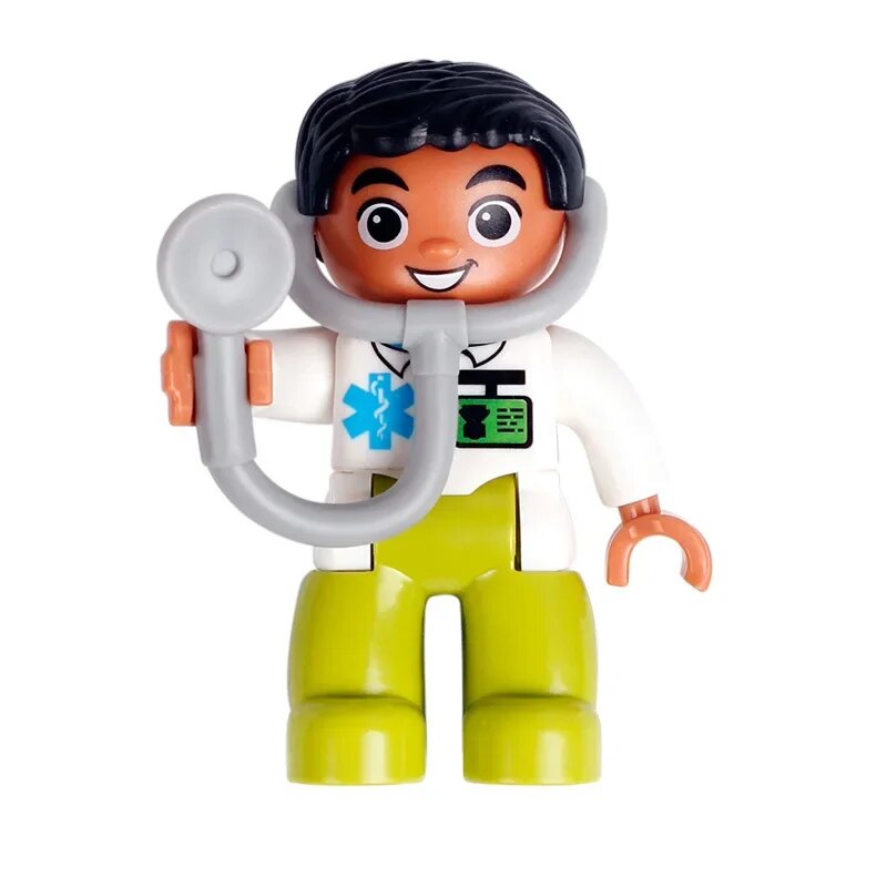 Фигурка врача Doctor (P25) зеленого цвета