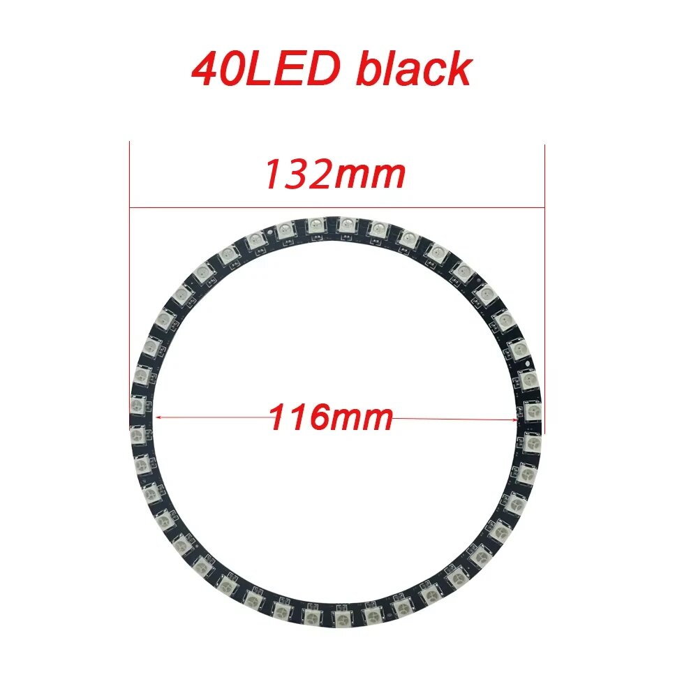 Светодиодное кольцо FUNZENXIN 40Led Black