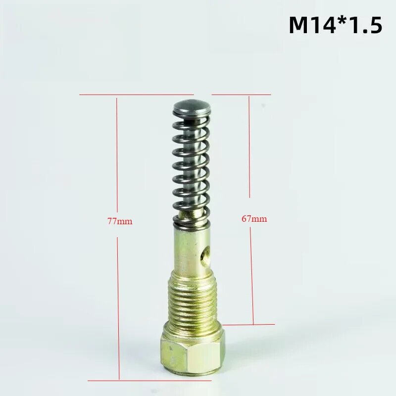 Плунжер насоса M14*1.5, K6, 77mm, 13