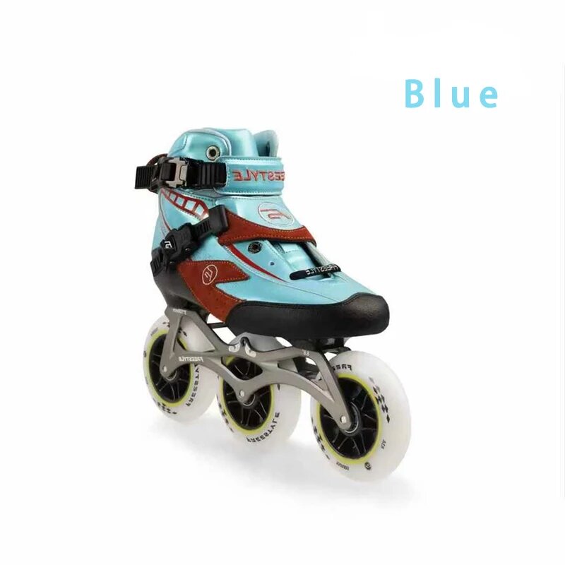 Роликовые коньки синие, размер M(33-35)Child size