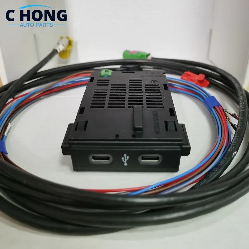 2GD035736 Автозапчасти с двойным интерфейсом Type-C, передняя зарядная вилка для VW ID6 Jetta 1 set